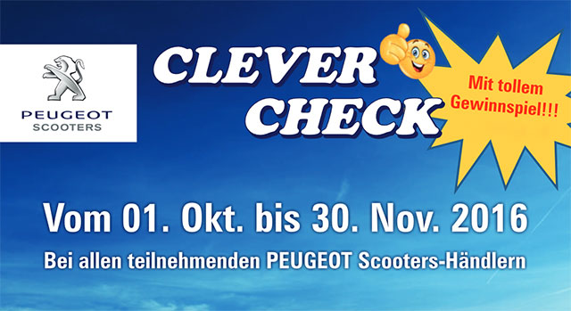 Peugeot Sonderaktion - Clever Check