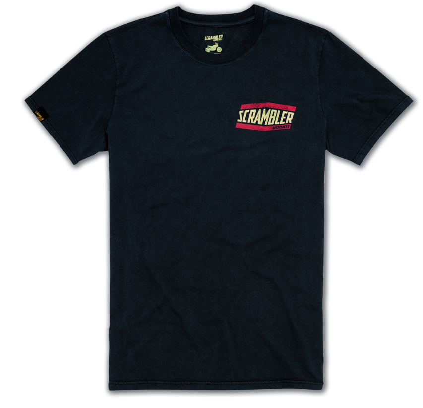 Ducati Original MOTOR SHOP SCR T-SHIRT , Ducati-Teilenummer 987697092